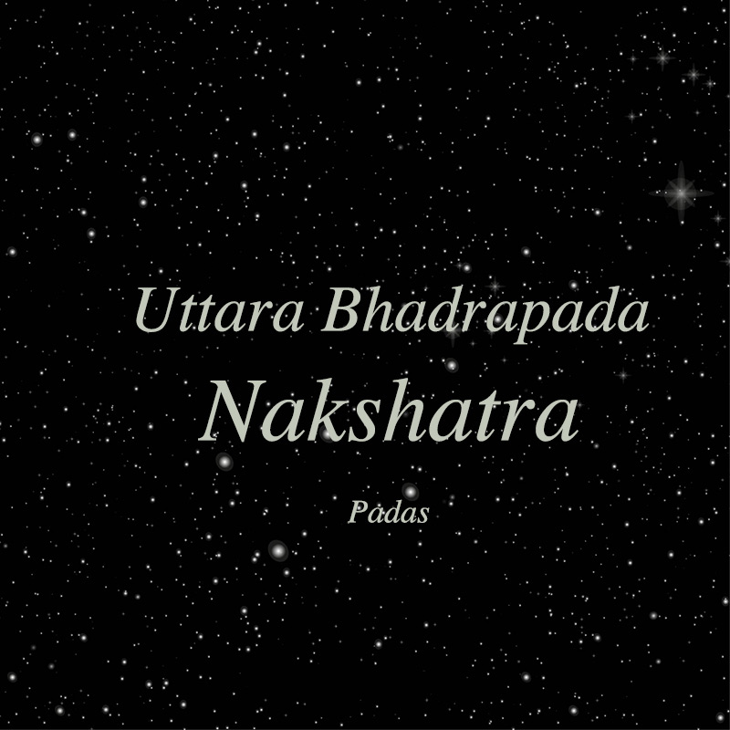 Uttara Bhadrapada implies “the beautiful left foot” or “ray of light’