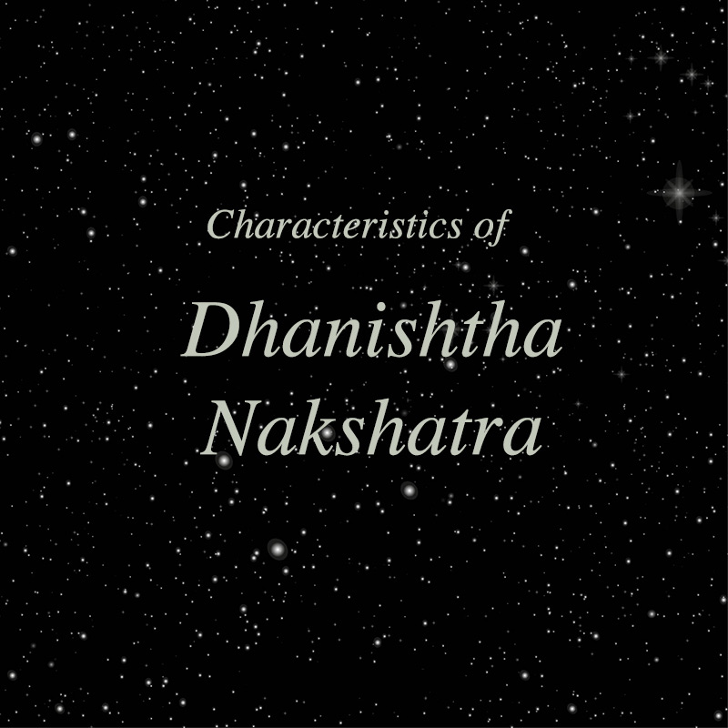 Dhanishta Nakshatra or Chadayam is ruled by Ashta Vasus