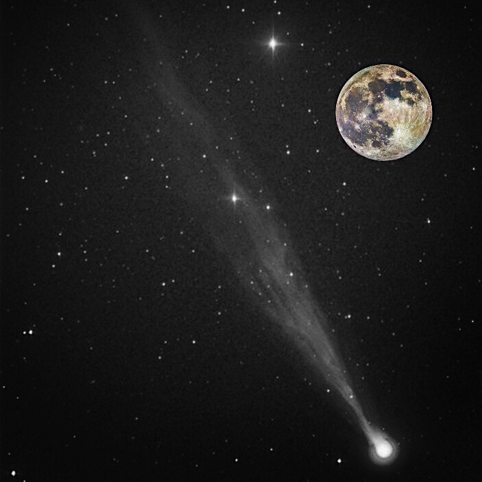 Chandra or Moon is the Queen of the solar system and the mother