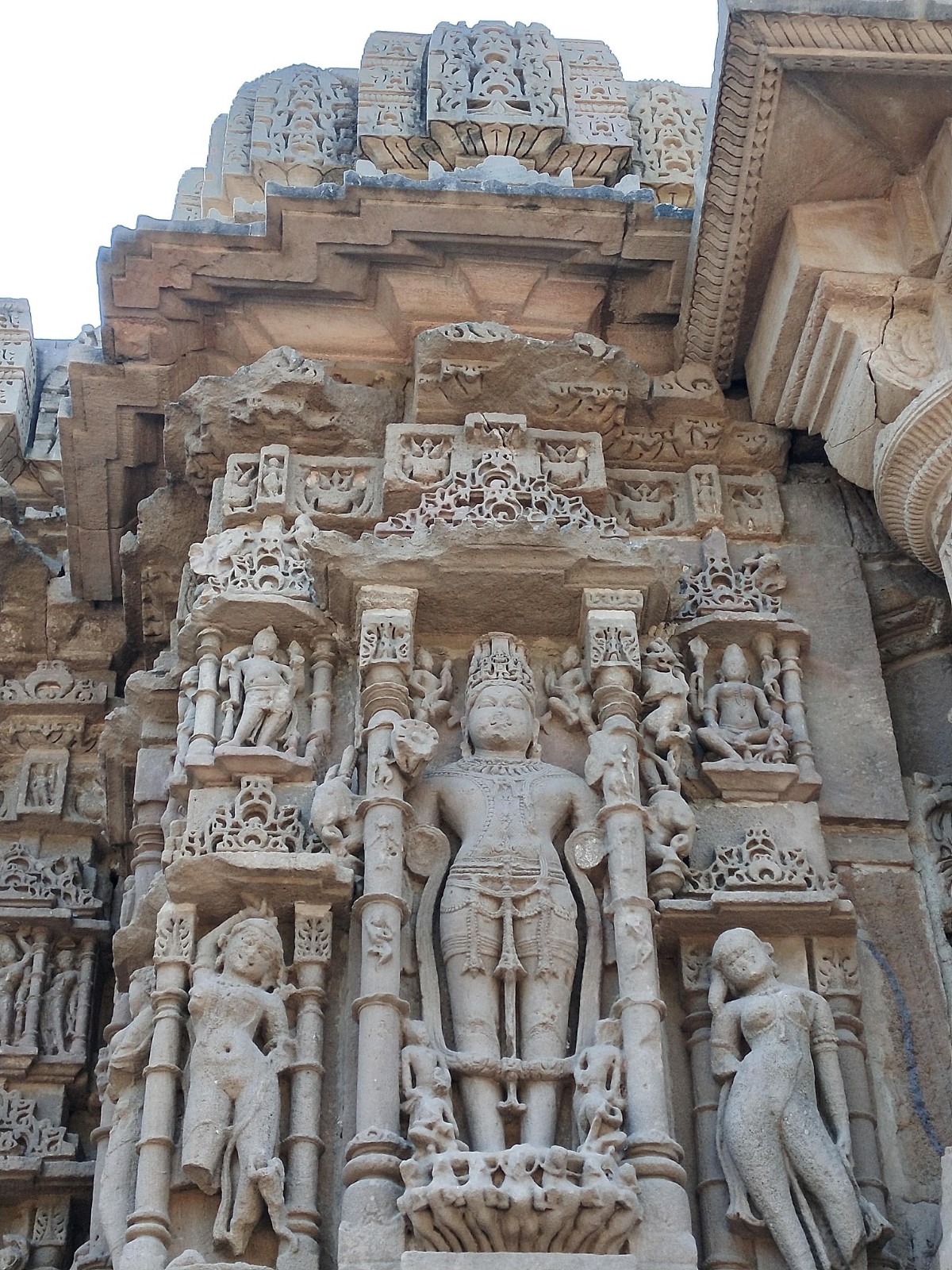 Modhera Sun Temple which is situated on the banks of river Pushpavati